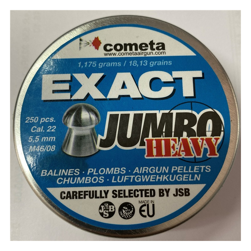 JSB Cometa Jumbo Exact Heavy 5.52(18.13gr)-500 | Outdoor and all Sales